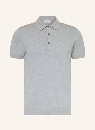 Profuomo Profuomo Strick-Poloshirt blau