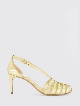 Ferragamo Sandales &agrave; Talons Femme couleur Or