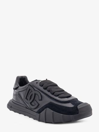 Dolce & Gabbana Mens Sneakers Athletic Leather Black Trainers