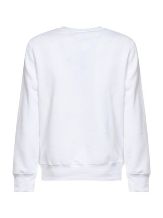 Polo Ralph Lauren Mens Crewneck Sweatshirt Polo Bear White Cotton Sweatshirts Sweater