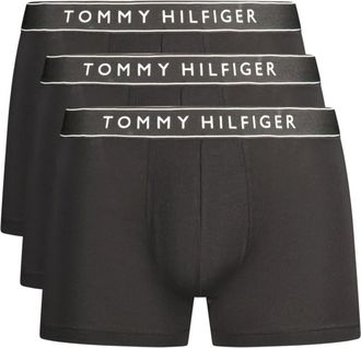 Tommy Hilfiger Homme, Sous-v&ecirc;tements, Noir, Taille: L Boxer Shorts Tri Pack