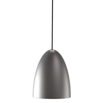 Nordlux Nexus, 20 cm, Stahl Geb&uuml;rstet Pendelleuchte, H&auml;ngelampe, Silber