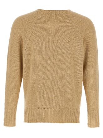 Maryya Ribbed Cotton-Blend Sweater - beige