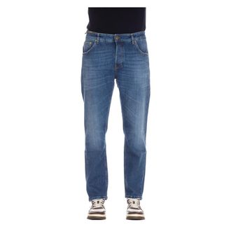 Pantaloni Torino Carrot Fit Denim Jeans - - Jeans - Herren - Blau - W35