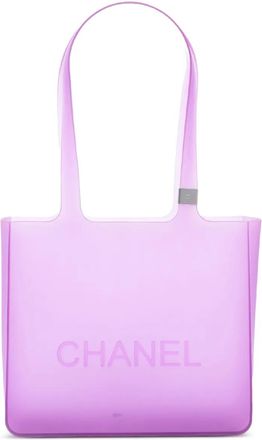 Chanel petit cabas à logo Jelly (2000-2020) - Violet