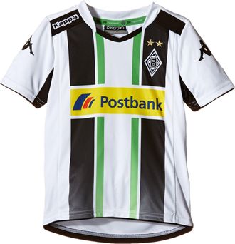 Kappa Kinder Trikot Bmg Home Tricot Short Sleeve, 001 White, 164