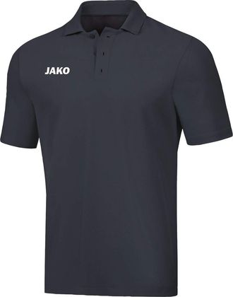 Jako Polo Base, Gr&ouml;&szlig;e:L, Farbe:anthrazit