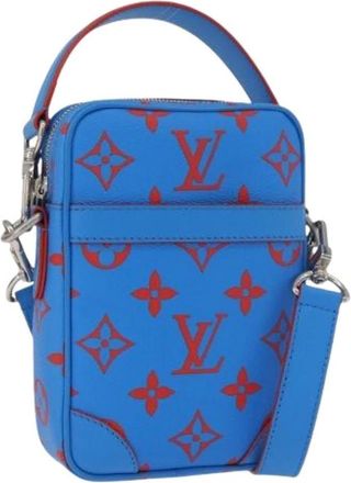 Louis Vuitton Pre-owned Sac bandouli&egrave;re Monogram - Femme - Pre-owned - Bleu - Taille: ONE Size