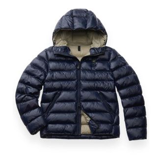 Blauer Homme, Vestes, Bleu, Taille: S Doudoune en Nylon Eco