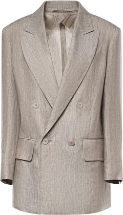 Max Mara Femme, Vestes, Beige, Taille: 34 FR Olimpia Jacket