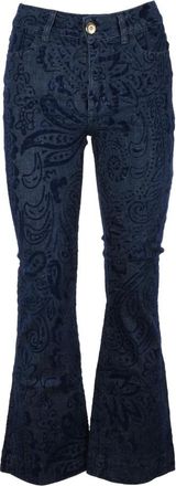 Shaft Femme, Jeans, Bleu, Taille: W24 Flared Jeans