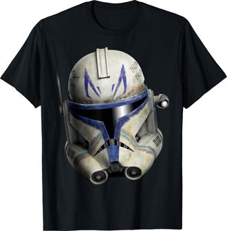 Star Wars Clone Wars Clone Commander Rex Big Face T-Shirt