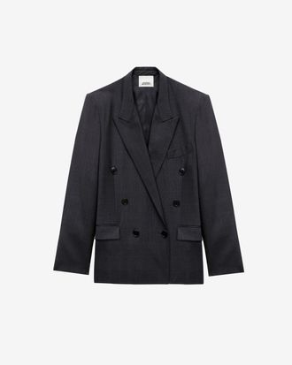 Isabel Marant Veste Klero - Femme - Anthracite - Taille 34 - Isabel Marant