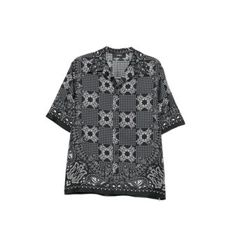 Amiri Paisley-print Short-sleeve Shirt