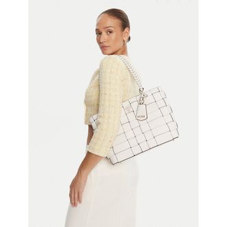 Guess Handtasche Guess Maylee HWWG96 61220 Wei&szlig;