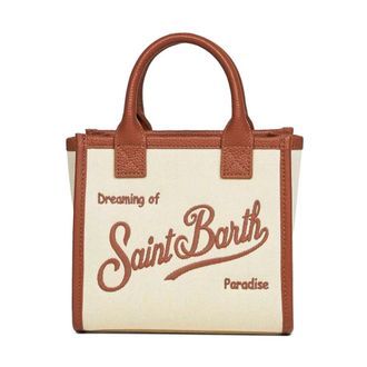 MC2 Saint Barth Femme, Sacs, Brun, Taille: ONE Size Vanity Mini Tote