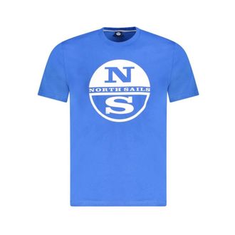 North Sails Baumwoll-T-Shirt - - Tops - Herren - Blau - M