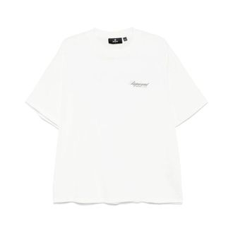 Represent Wei&szlig;es Baumwoll-T-Shirt mit Logo-Print - - Tops - Herren - Wei&szlig; - 2XL