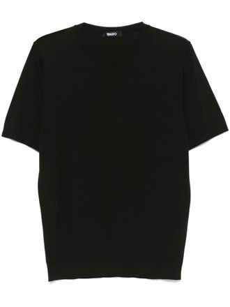 ERALDO t-shirt en maille - Noir