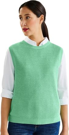 Street One Damen A302301 Pullunder, Light Brisk Green, 42 EU