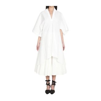 Jacquemus La Tunique Moisson - Femme - Robes - Blanc - Taille: 38 FR