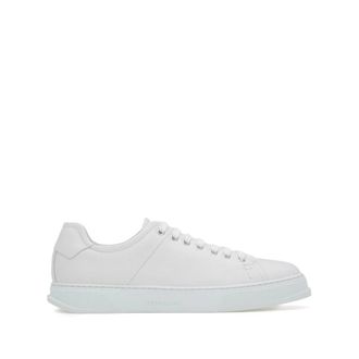 Ferragamo Homme, Chaussures, Blanc, Taille: 41 EU Baskets