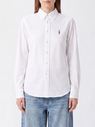 Polo Ralph Lauren Chemise slim fit en popeline de coton avec logo Poney brod&eacute;