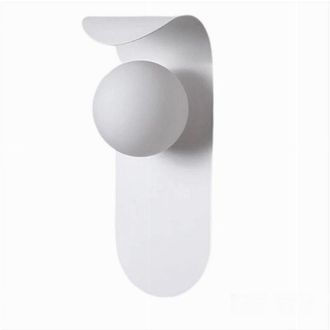 Trade Shop Trade Shop - aplique to parete modern lampada decorativa in metalla mit vetro G9 AQ46