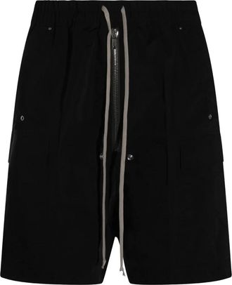 Rick Owens Homme, Shorts, Noir, Taille: S Cargobela Shorts