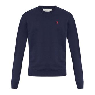Ami Homme, Sweatshirts et sweats &agrave; capuche, Bleu, Taille: 3XL SweaT-shirt De Coeur