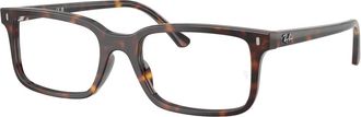 Ray-Ban unisex, Accessoires, Brun, Taille: 54 MM Rx5445 Optical Frame