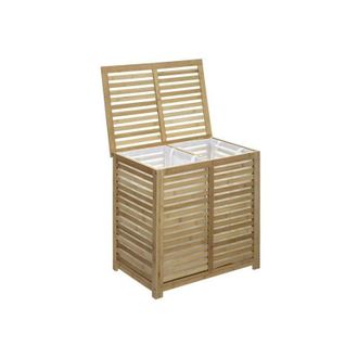 5five Simply Smart 5five Simply Smart - Panier Linge Double En Bambou Sicela Five