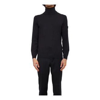 Peuterey Chico Rollkragenpullover - - Knitwear - Herren - Blau - XL