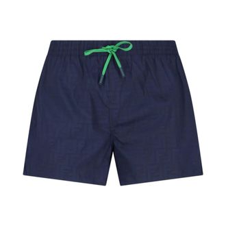 Fendi Herren, Bademode, Blau, LGr&ouml;&szlig;e
