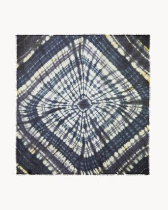 Kujten Tr&egrave;s grand bandana cachemire tie & dye - Tr&egrave;s Grand Bandana Effy Sunny