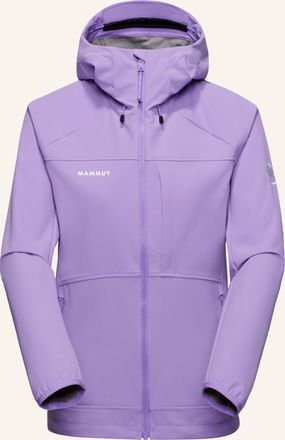 Mammut Mammut Softshell-Jacke Ultimate Comfort So Hooded lila