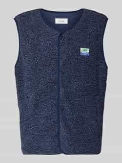 American Vintage Straight Fit Weste mit Logo-Patch Modell Hoktown