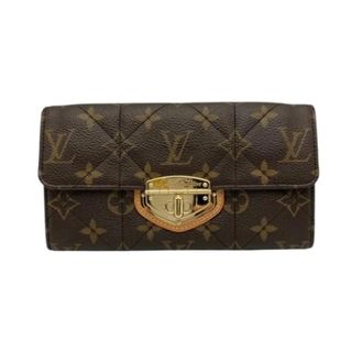 Louis Vuitton Portefeuille long (bi-pli) Pre-owned - Femme - Pre-owned - Brun - Taille: ONE Size