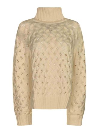 P.A.R.O.S.H. P. A.R. O.S. H. Pull Col Rond - Crème