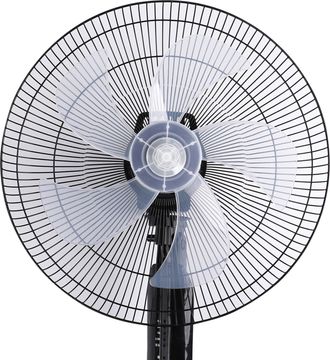 NUOBESTY Ersatz L&uuml;fterfl&uuml;gel f&uuml;r Standventilator Hochwertige Kunststoffbl&auml;tter Leise Einfache Montage f&uuml;r Standventilatoren Transparent