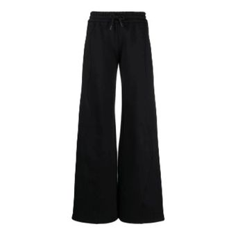 Off-white Trackpants mit Paspelierung - - Trousers - Damen - Schwarzk - S