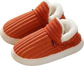 Generic Pantoufles bouffantes confortables et élégantes à enfiler pour femme, en mousse à mémoire de forme, pour extérieur et intérieur, chaudes en peluche, p