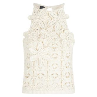 Pinko Pinko, Femme, Tops, Beige, Taille: 40 FR Nymphaea Top