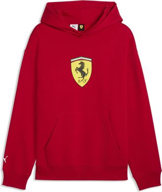 Puma Hoodie avec &eacute;cusson Scuderia Ferrari Homme, Accessoires, Rouge, XXL
