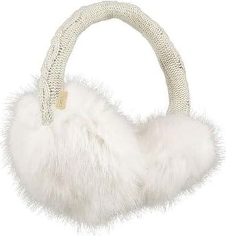 Barts Fur Earmuffs, Cache-Oreilles Femme, Blanc (WHITE 0010), Taille unique (Taille fabricant: UNI)