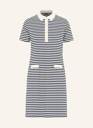 Joop Jersey-Polokleid Travissa blau