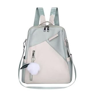 Generic Sac &agrave; Dos Femme Mode Capacit&eacute; Style R&eacute;tro D&eacute;contract&eacute; avec Pendentif &Eacute;l&eacute;gant