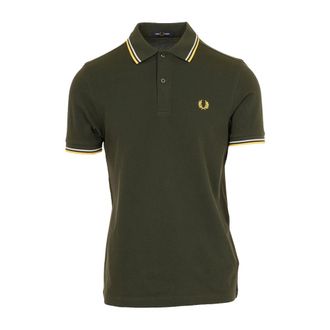 Fred Perry Herren, Oberteile, Gr&uuml;n, MGr&ouml;&szlig;e