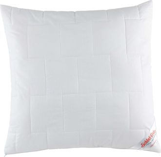 F.A.N. Frankenstolz Schlaf-Gut Utah Baumwolle Microfaser Kopfkissen waschbar Kissen gesteppt mit Rei&szlig;verschluss 80x80 cm