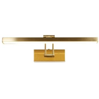 Searchlight Rhodes Applique pour Tableau 40cm Laiton Satin&eacute; M&eacute;tal - Searchlight